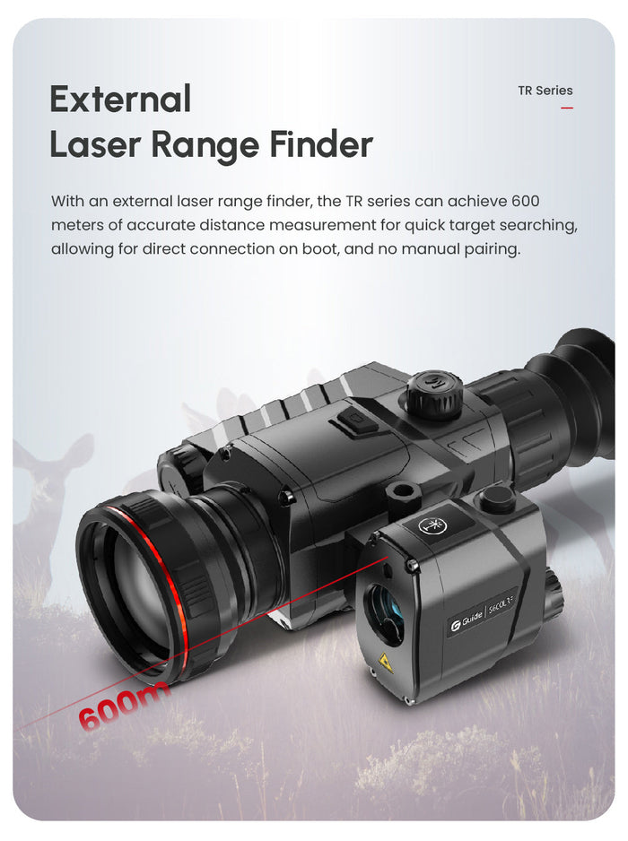S600 External Laser Rangefinder LRF for TR Series - Guide Outdoor