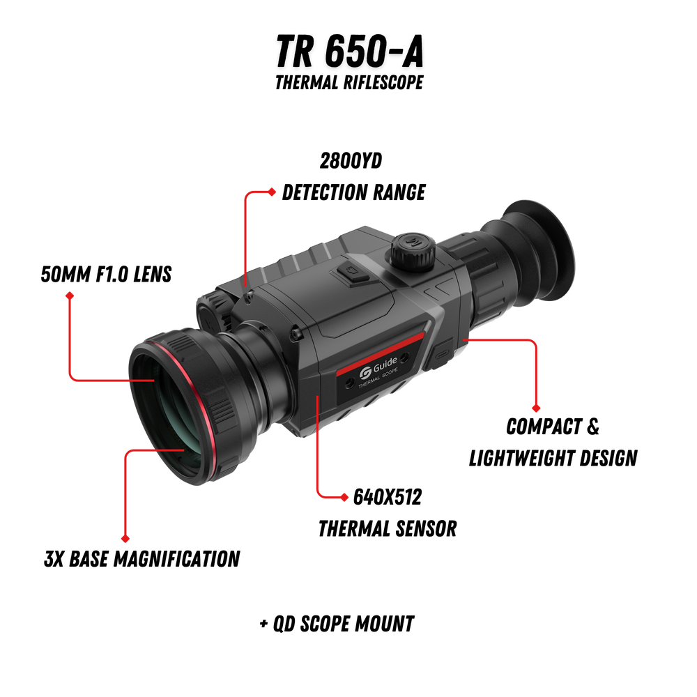 Guide TR 650-A - Thermal Riflescopes - Guide Thermal USA